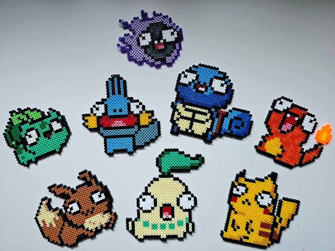 Derpymon Characters Iron on Beads Perler Beads Hama Beads - Etsy