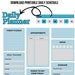 Printable Daily Schedule, ADHD Planner, Daily Task Sheet, Daily To-do ...