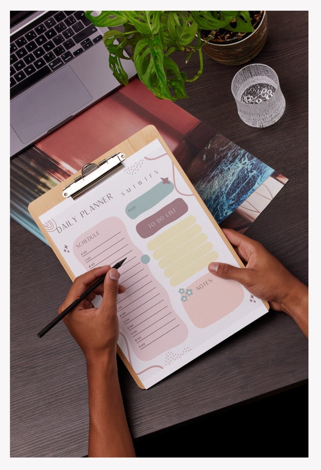 Printable Daily Schedule, ADHD Planner, Daily Task Sheet, Daily To-do ...