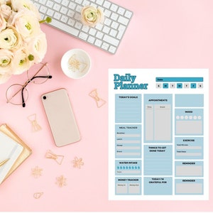 Printable Daily Schedule, ADHD Planner, Daily Task Sheet, Daily To-do ...