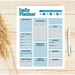 Printable Daily Schedule, ADHD Planner, Daily Task Sheet, Daily To-do ...