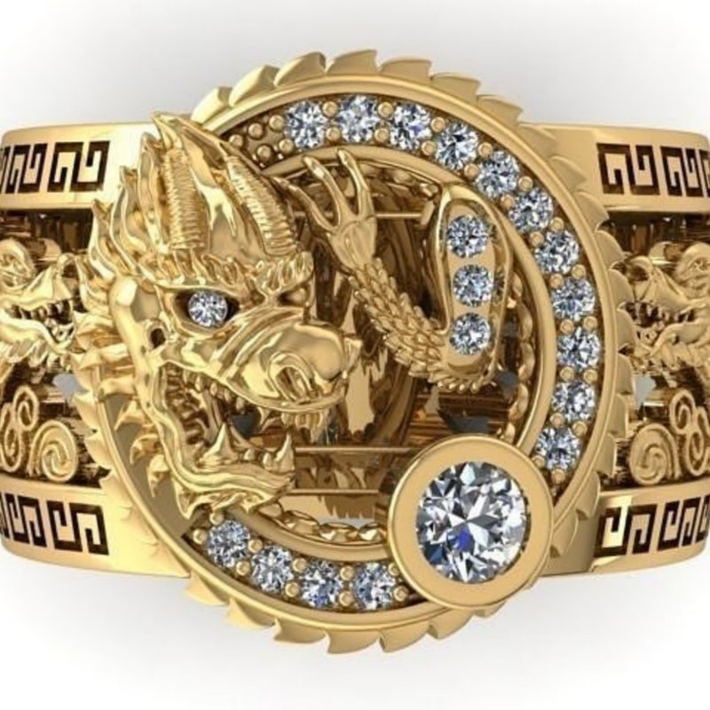 Dragon Rings for Men - Etsy