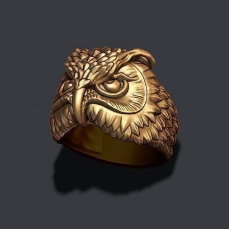 Owl Ring - Etsy