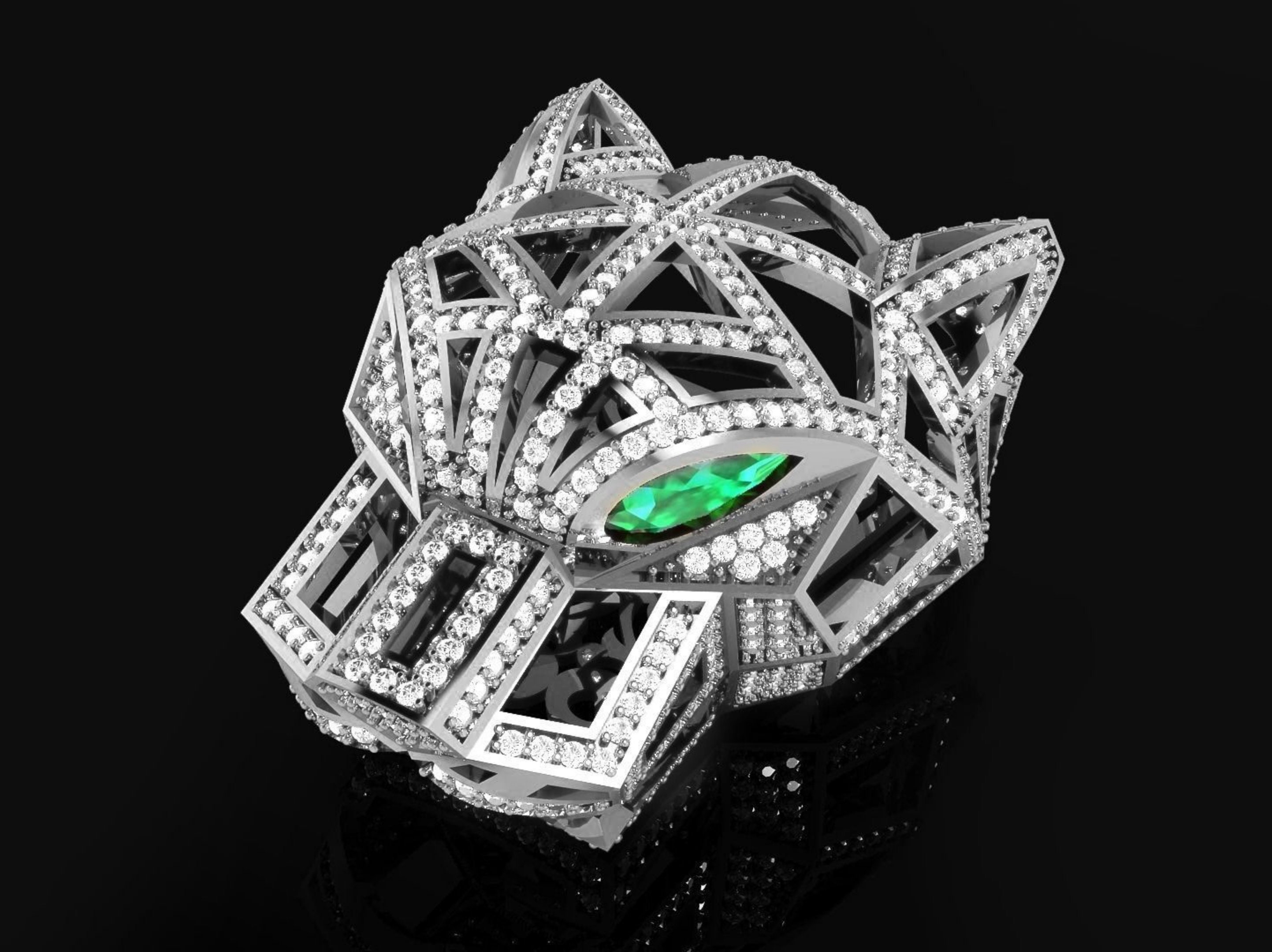 Lion Pendant Wild Lion Gold Necklace Men Women Animal Necklace, African ...