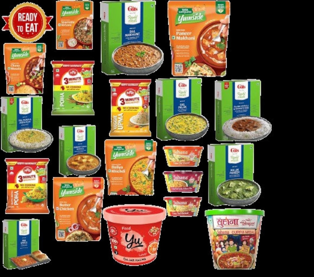 Ready to Eat Indian Food Instant Breakfast Dishes - Etsy
