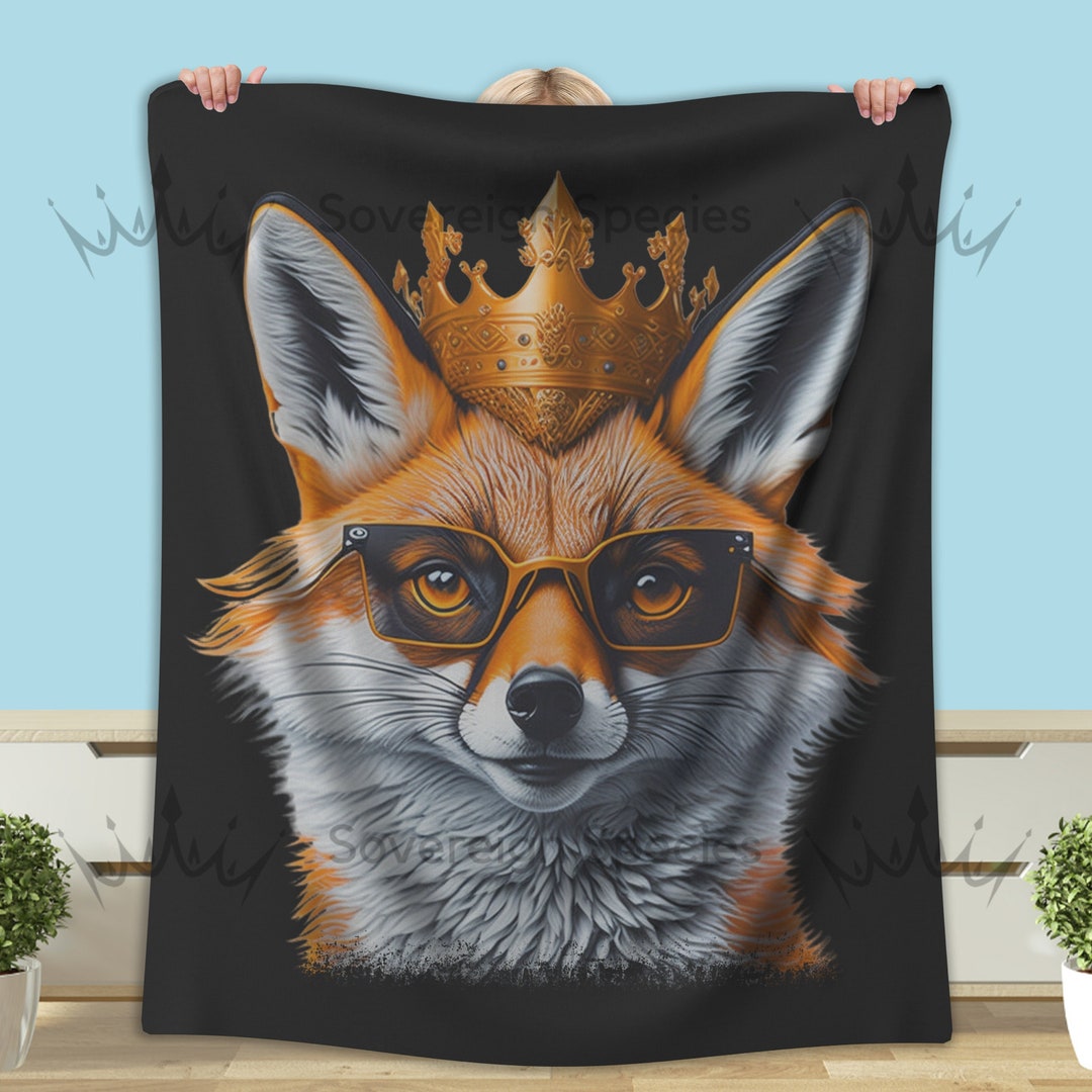 Red Fox Wild Animal Tapestry Wall Hanging Fox Tapestry Wall Decoration ...