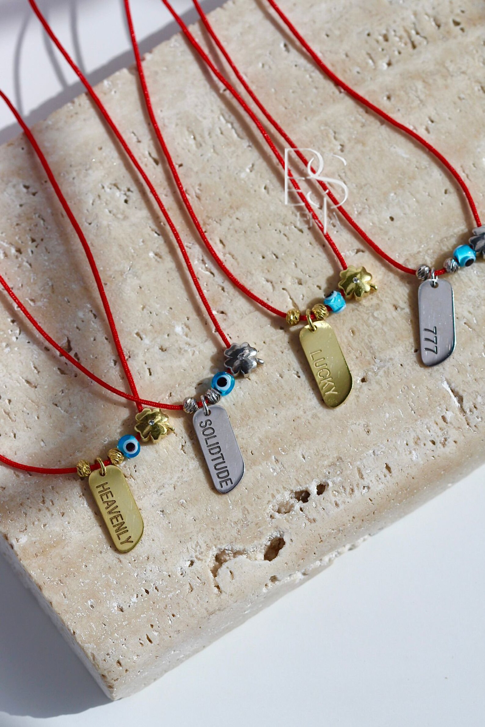 Hope Necklace, Red String Necklace, Protection Jewelry, Red String ...