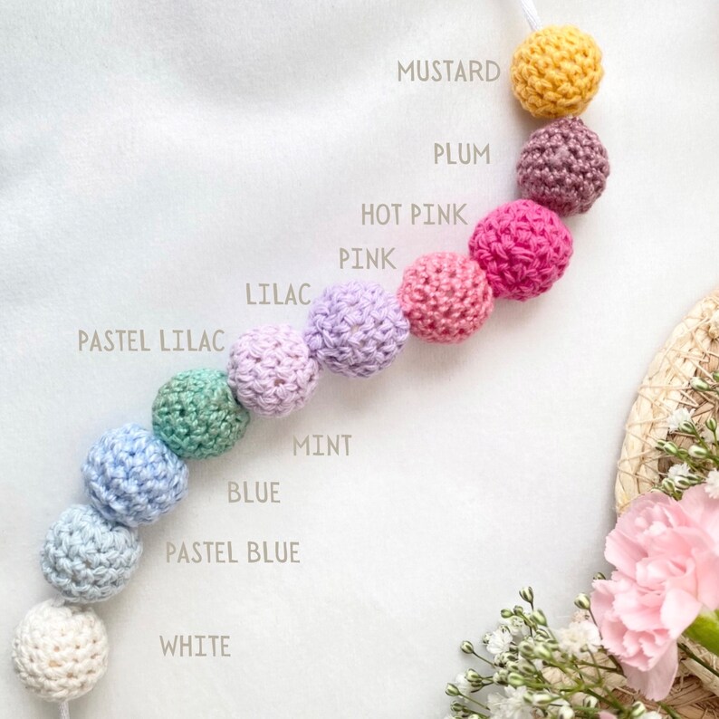 Catenella portaciuccio personalizzata, in silicone, in legno, regalo ...