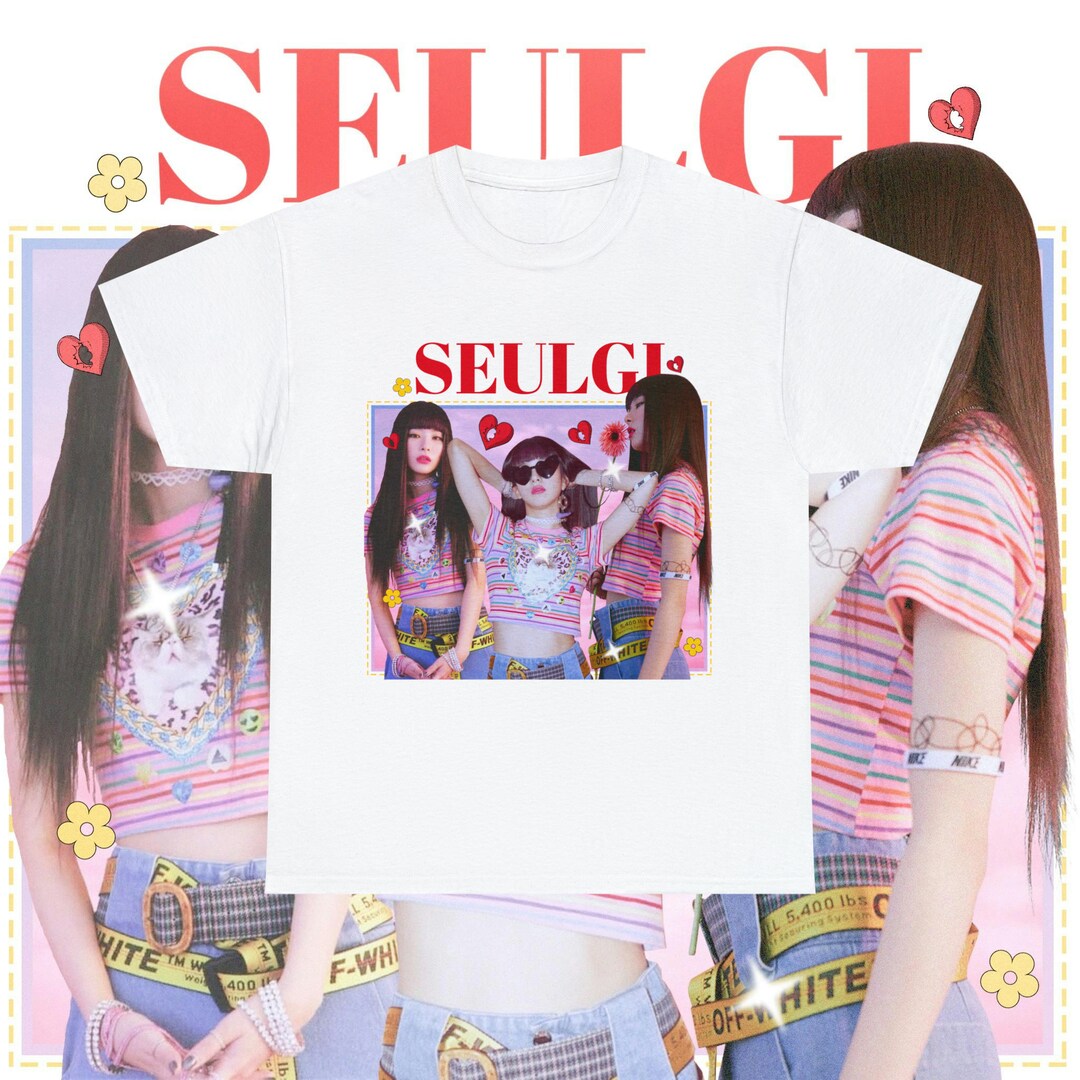 Seulgi Red Velvet, Kpop Vintage Style Graphic T-shirt - Etsy