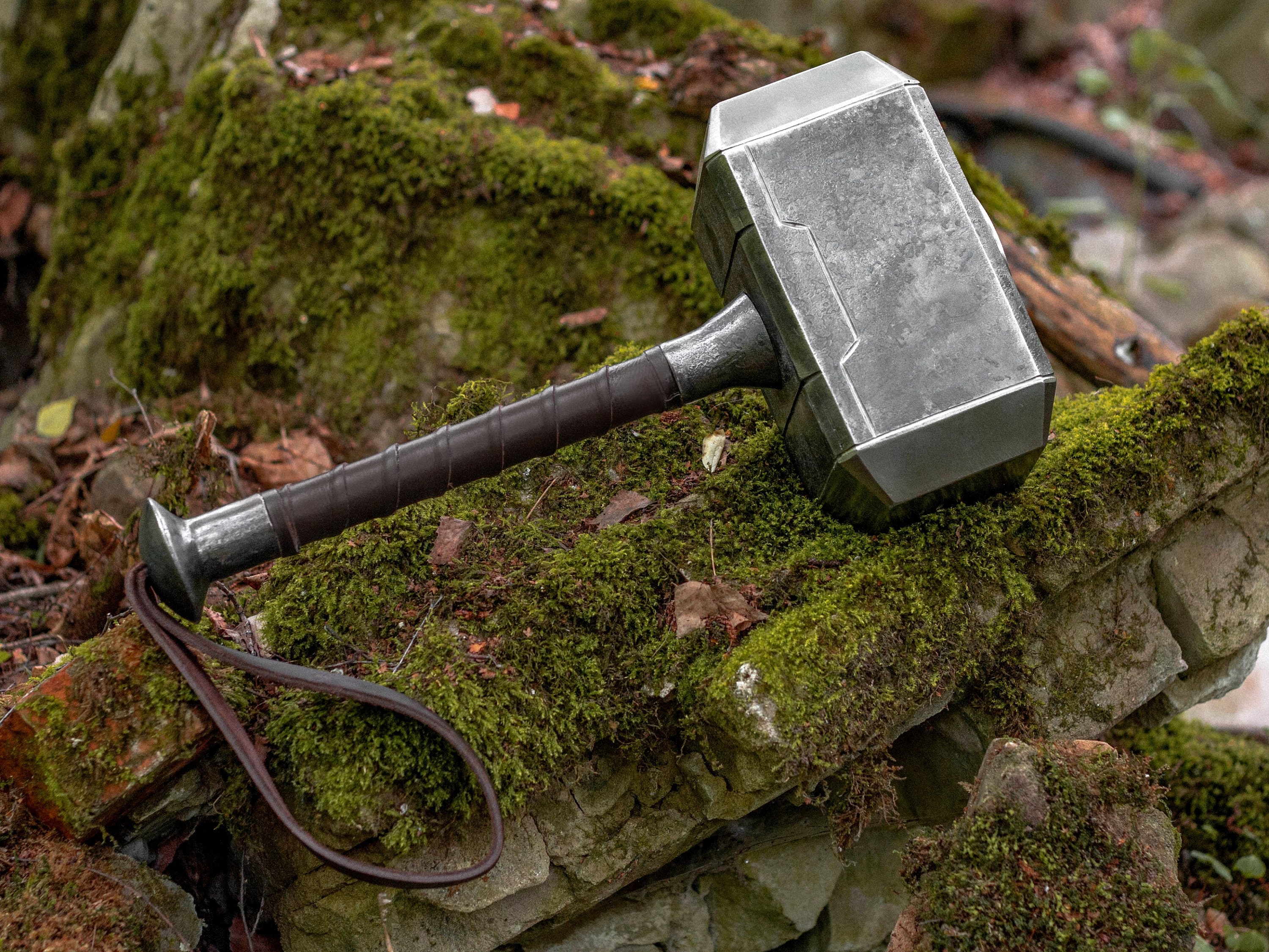 Real Mjolnir Hammer, Handmade Thor's Steel Hammer, Forged Mjolnir - Etsy