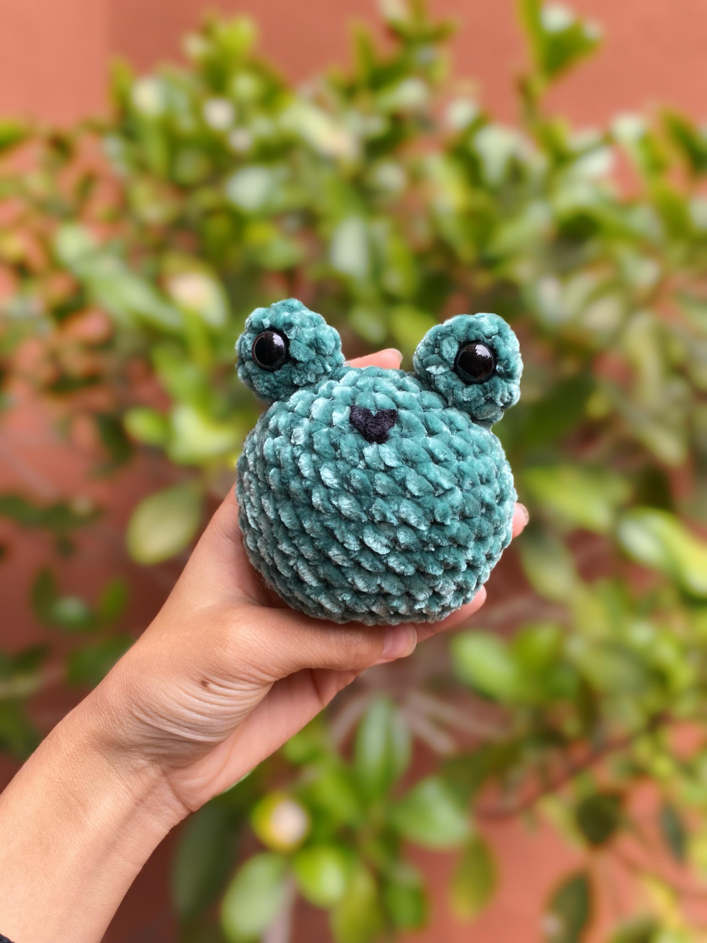 Frog Crochet Pattern Froggie Froggy Amigurumi PDF Download Cute ...