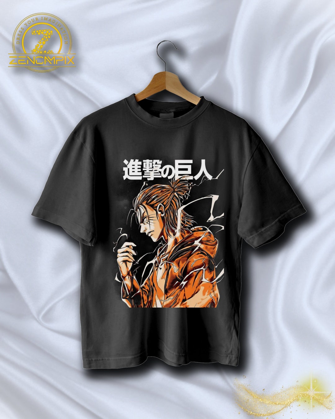 Eren Yeager T-shirt Zeke Yeager Eren Yeager Sticker - Etsy UK