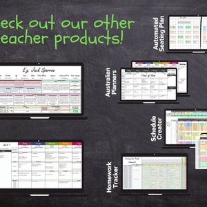 Teacher Homework and Assignment Tracker Spreadsheet Customizable ...