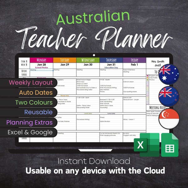 Art Teacher Planner - Etsy