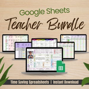 Google Sheets Back to School Bundle - Teacher Organization 2026 - Etsy