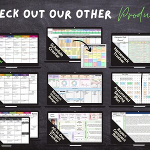 Teacher Homework and Assignment Tracker Spreadsheet Customizable ...