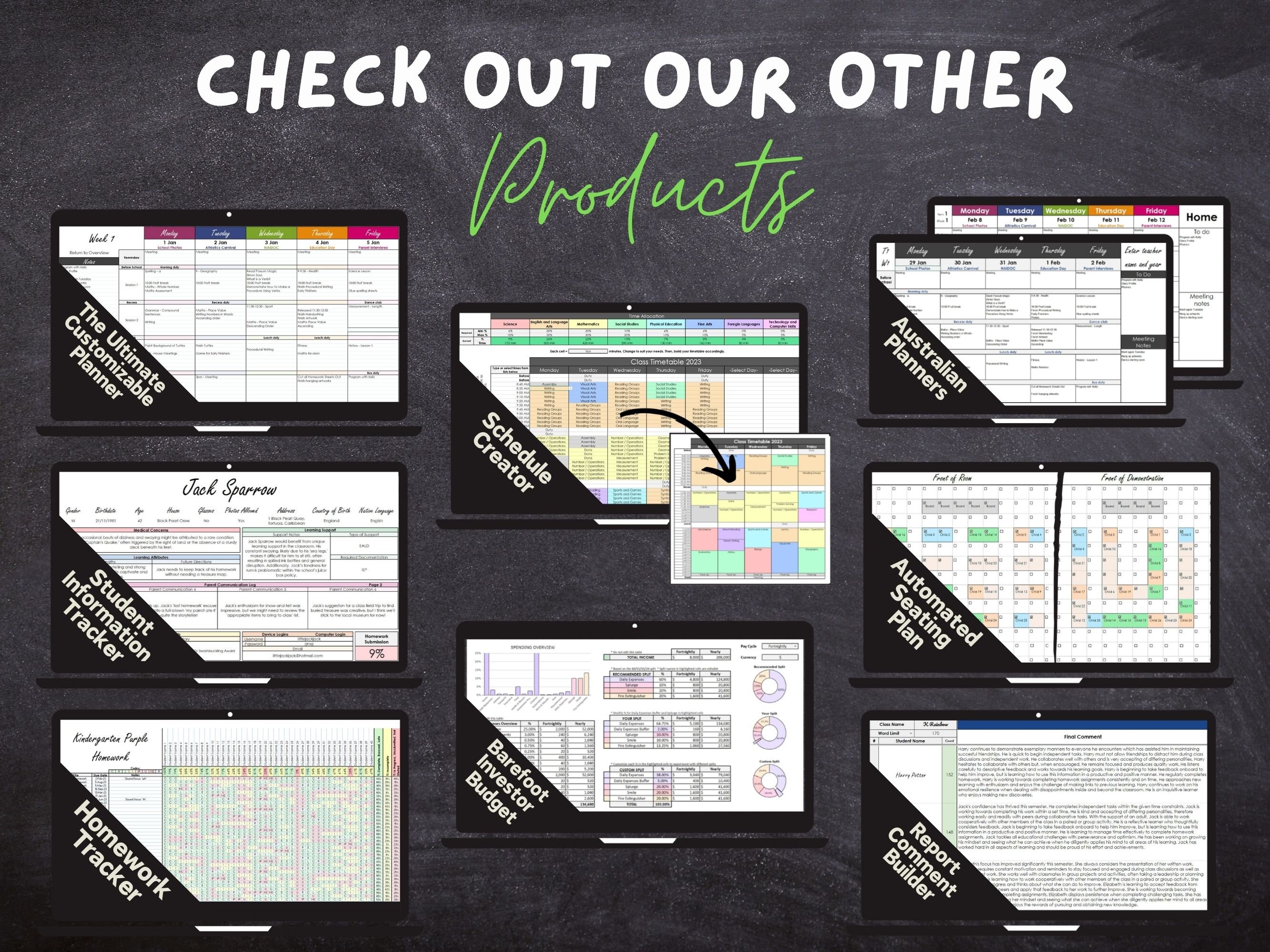 Automated Classroom Seating Plan Tool Customizable Seating Chart ...