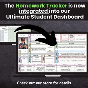 Teacher Homework and Assignment Tracker Spreadsheet Customizable ...