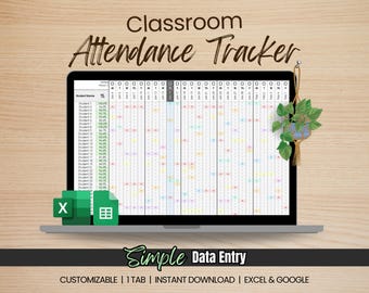Teacher Homework and Assignment Tracker Digital Spreadsheet Editable ...
