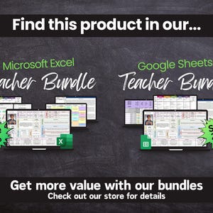 Teacher Homework and Assignment Tracker Digital Spreadsheet Editable ...