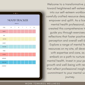 Self Esteem Worksheets, Therapy Resources, Therapy Worksheets ...