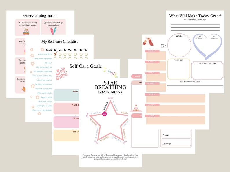 CBT Worksheets for Anxiety, CBT Interventions for Teens and Adults ...