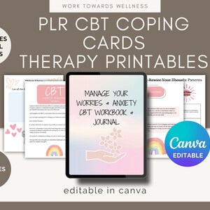 CBT Worksheets for Anxiety, CBT Interventions for Teens and Adults ...