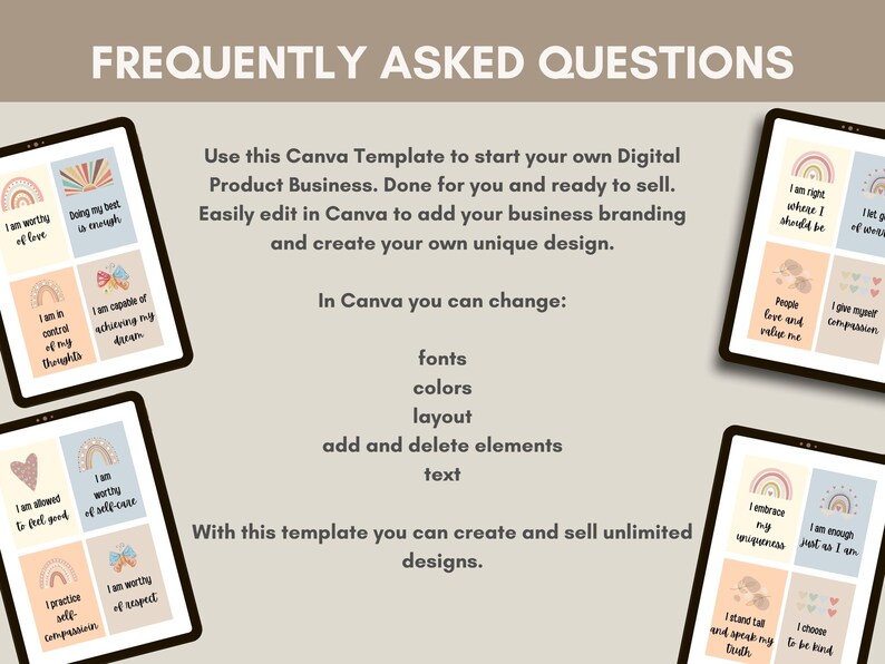 Positive Affirmation Cards, Mindfulness Cards,affirmation Cards ...