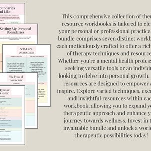 Teen Therapy Mega Worksheet Bundle, Therapist Journal Anxiety ...