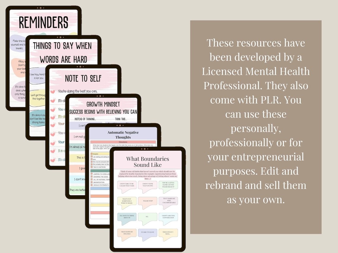 Teen Therapy Mega Worksheet Bundle, Therapist Journal Anxiety ...