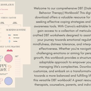DBT Bundle, DBT Worksheets, DBT Cheat Sheet, Dbt Handout, Dbt Skills ...