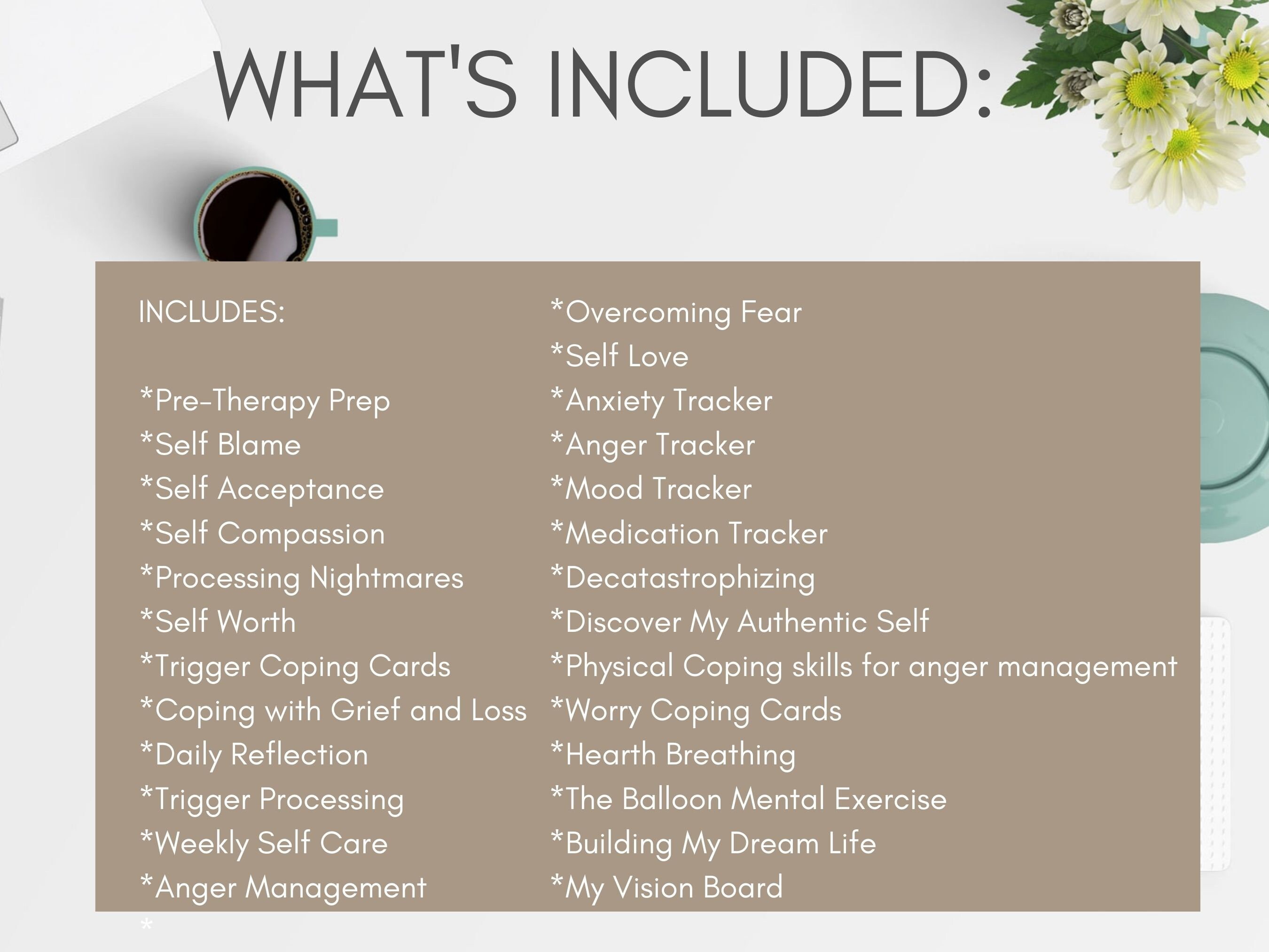 Trauma and PTSD Processing Workbook, Trauma Worksheets, Therapy ...