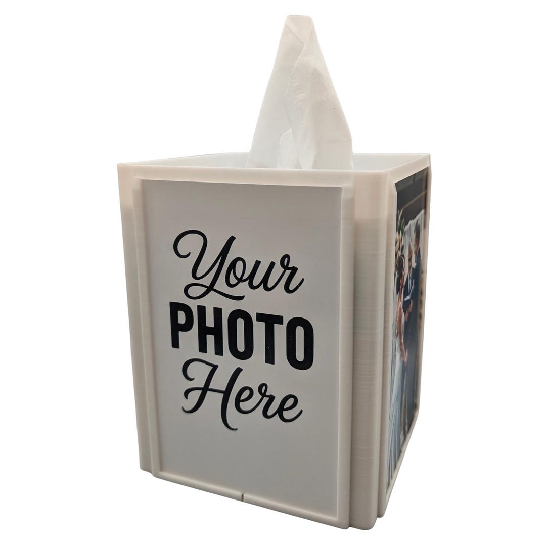 Tissue Box Cover 4x6 Custom Photo Frame - Etsy