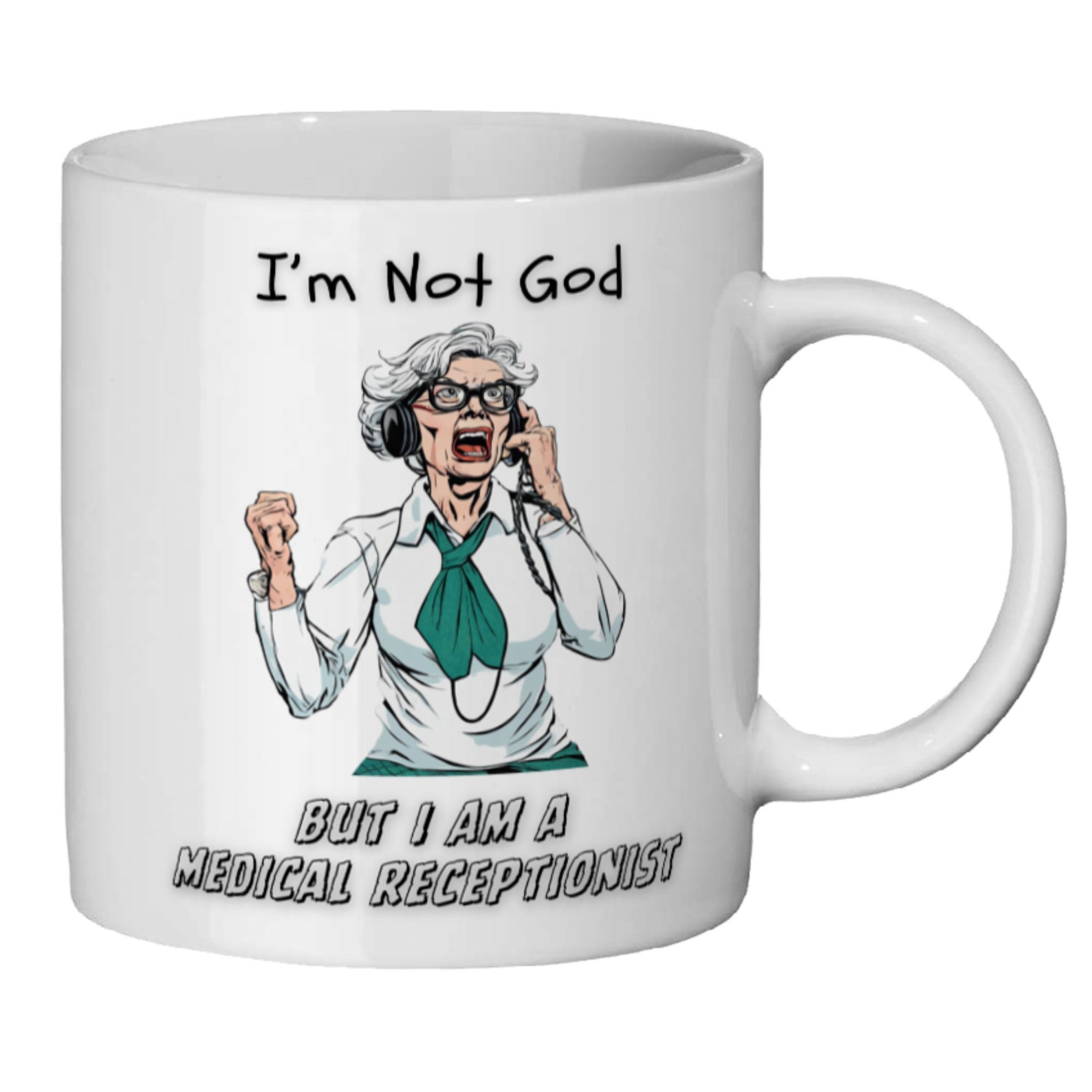 Medical Receptionist Coffee Cup, Doctor Receptionist Mug, Mug for ...