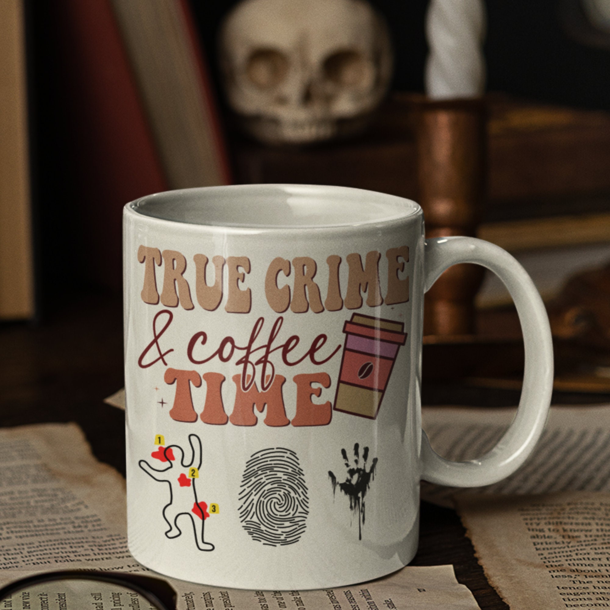 True Crime Mug, True Crime Fan Cup, Crime Documentary Fan, True Crime ...
