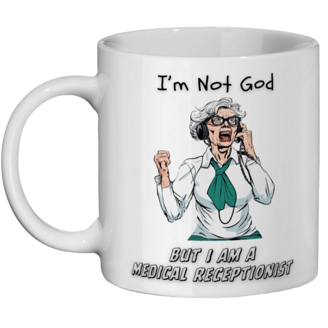 Medical Receptionist Coffee Cup, Doctor Receptionist Mug, Mug for ...