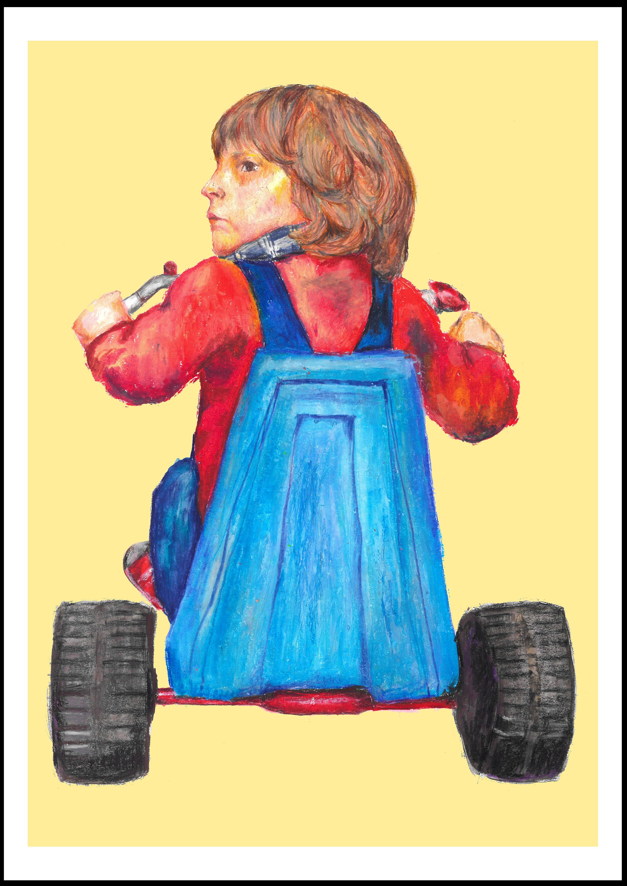 The Shining Art Print | Danny Torrance | Room 237 - Etsy