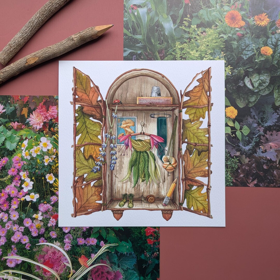 Fairy Wardrobe Art Print | Whimsical Fairy Art | Magical Fairy Wall Art ...