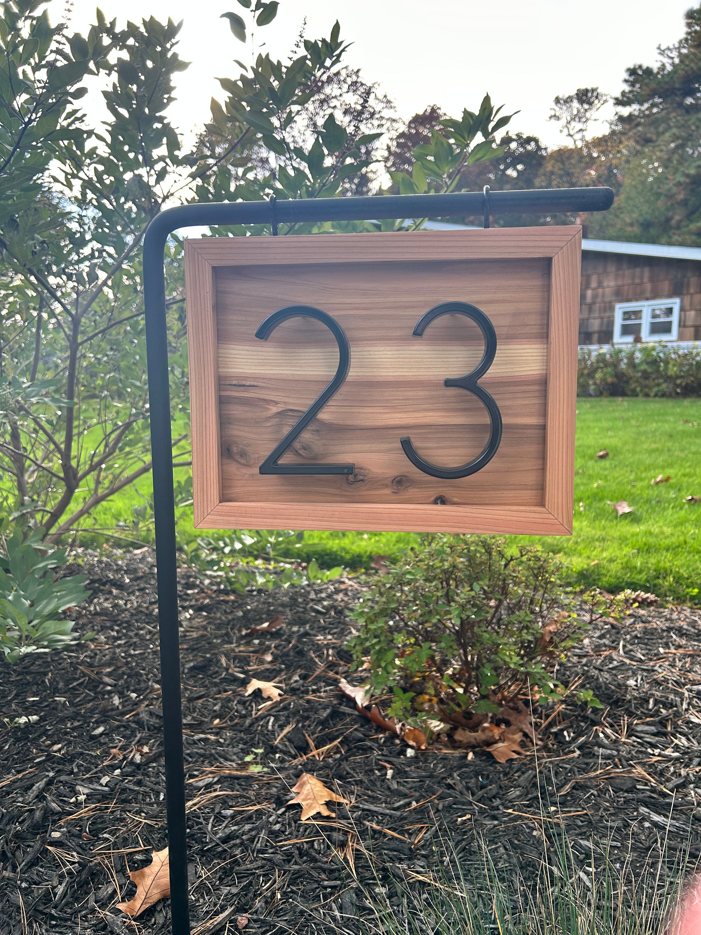 House Number Sign - Etsy