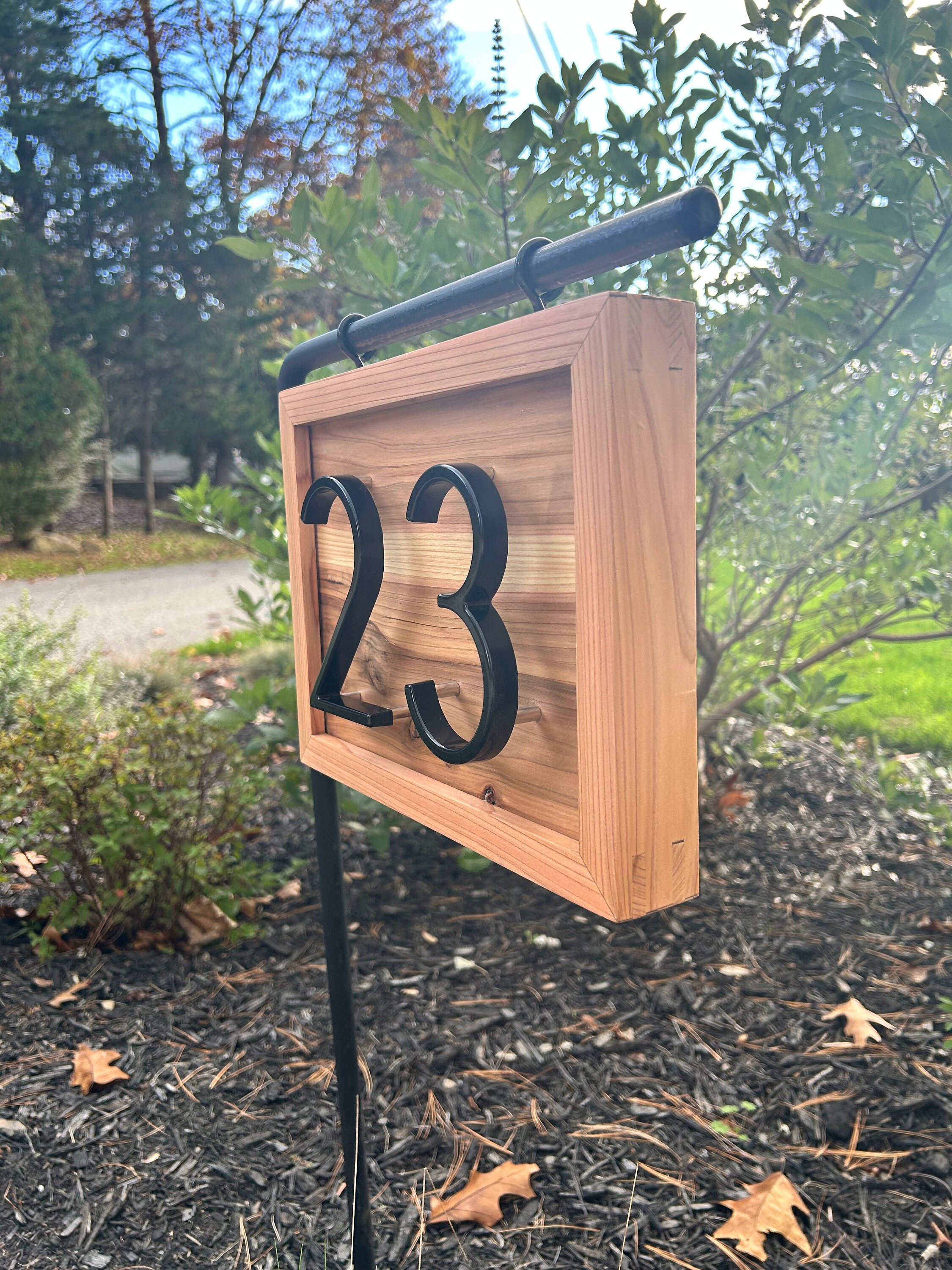 House Number Sign - Etsy