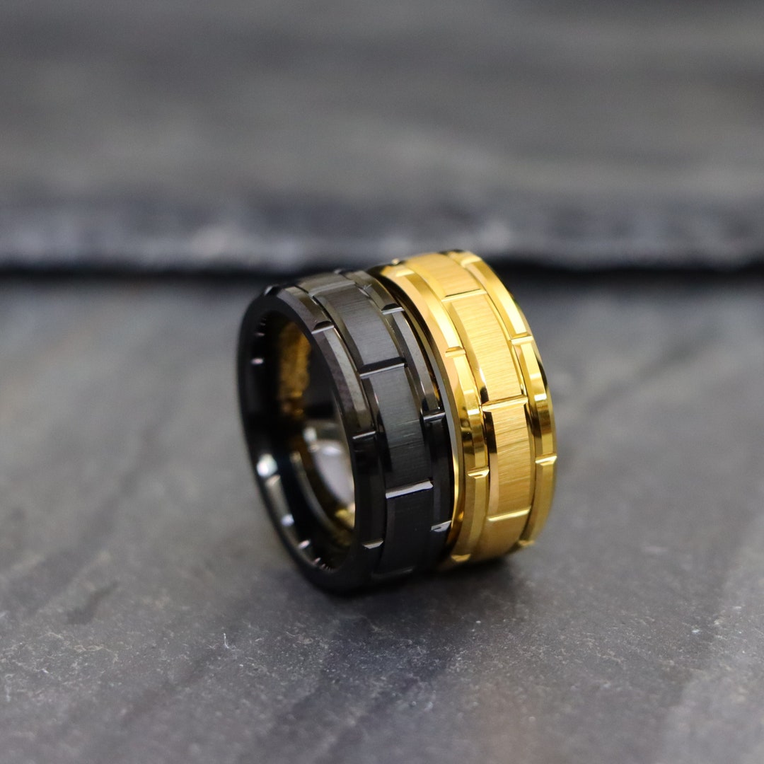 Men's Engagement Ring, Promise Ring for Him, Men Anniversary Ring, Men ...