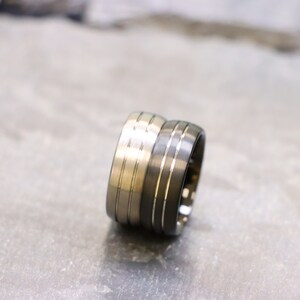 Men Promise Ring, Anniversary Gift, Boyfriend Ring, Tungsten Carbide ...