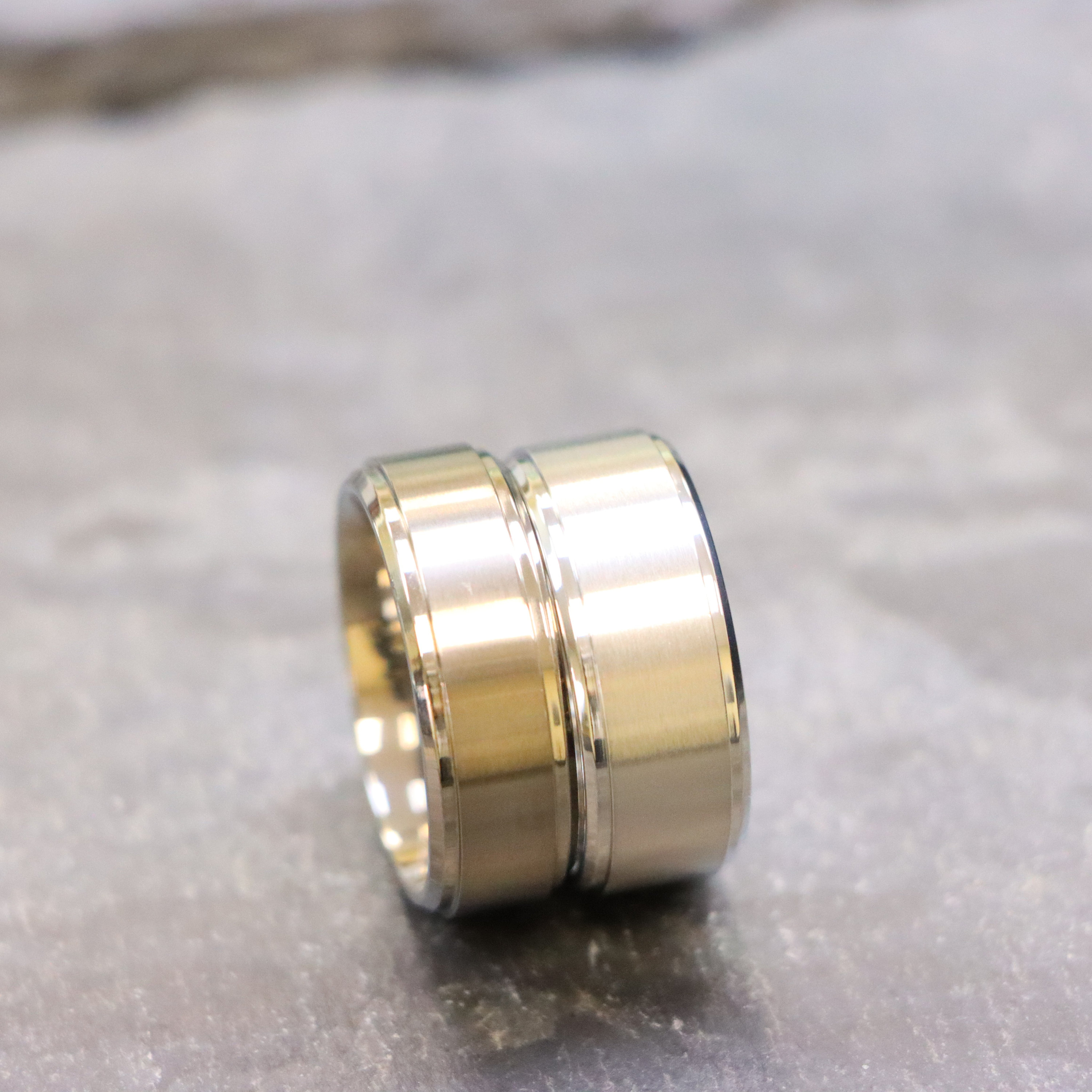 Anniversary Ring for Him, Gift for Husband, Titanium Promise Rings ...
