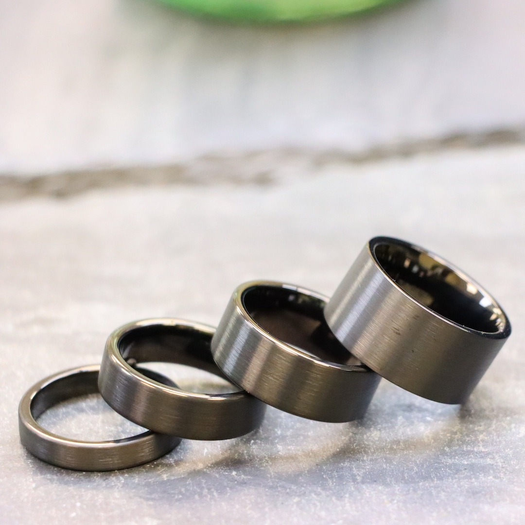 Mens Wedding Band, Tungsten Men's Ring, Mens Wedding Ring, Male Wedding ...