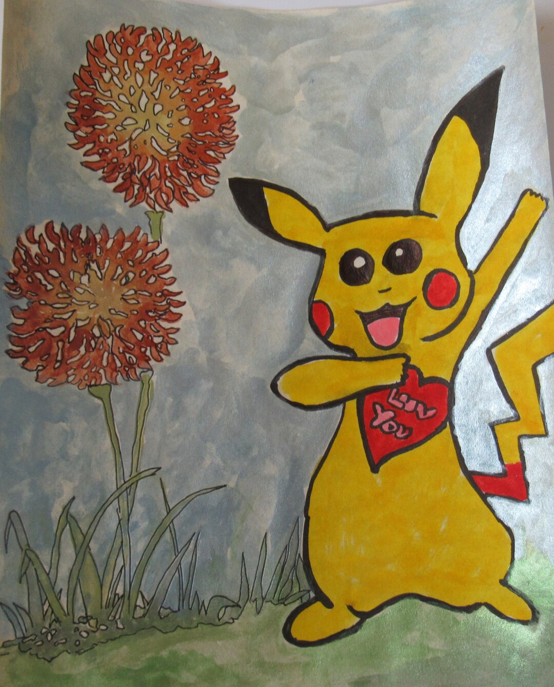 Pikachu Pikachu Drawing Pikachu Illustration Pikachu - Etsy