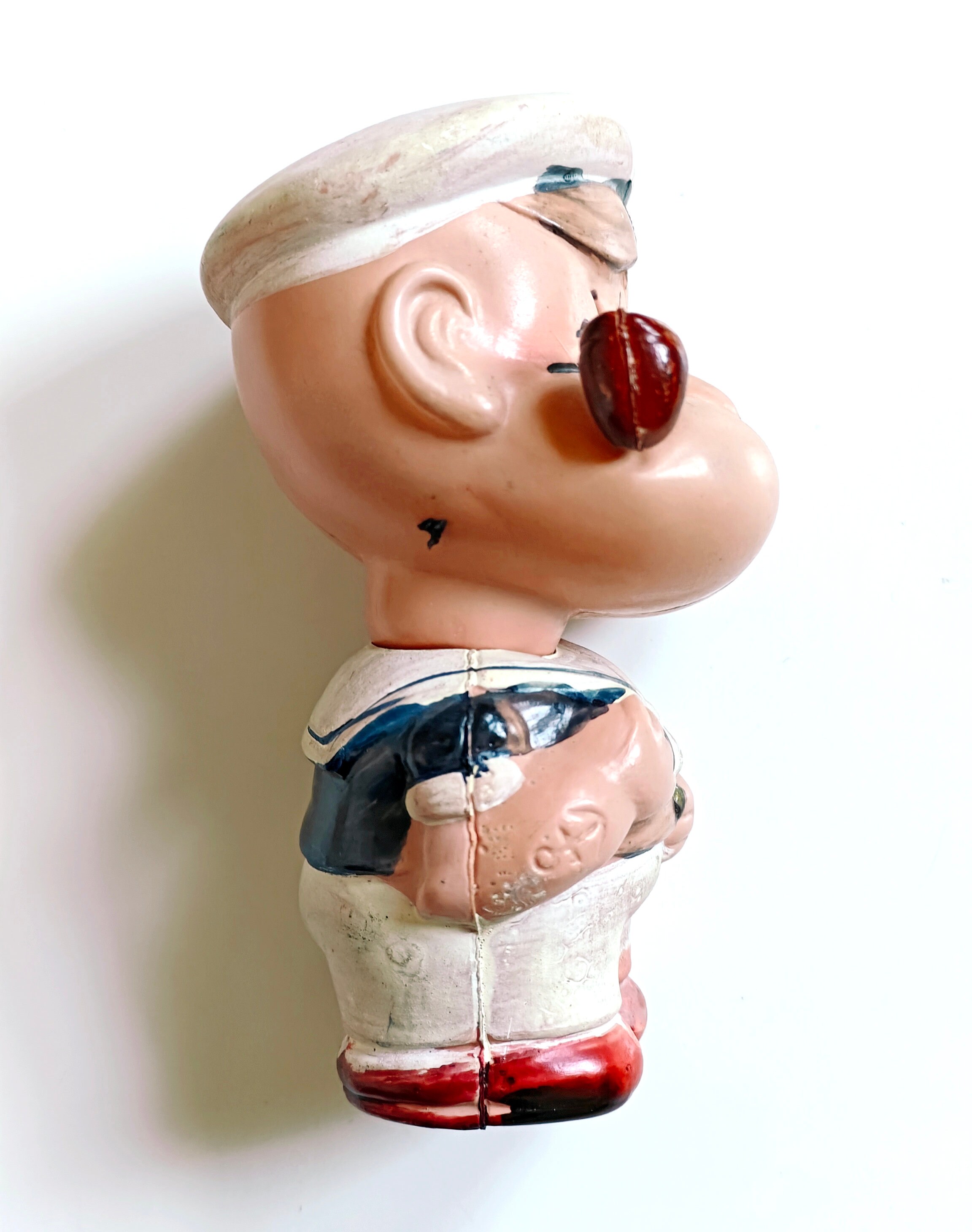 Antique Popeye Celluloid Bobble Small Popeye Doll With Big Head Rare ...