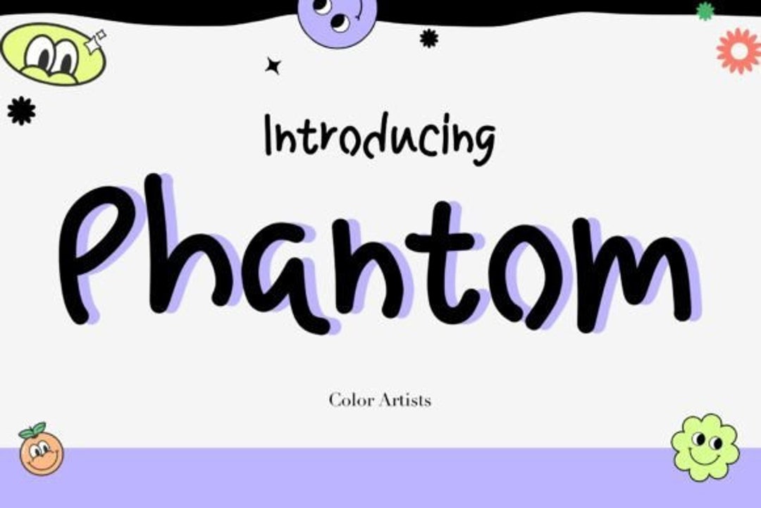 Phantom Font Handwritten Font Wedding Font Modern Font - Etsy
