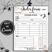 Halloween Order Form Template: Editable Small Business Printable (canva ...