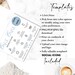 Cake Care Card I Canva Template I Care Card Instructions, Business ...