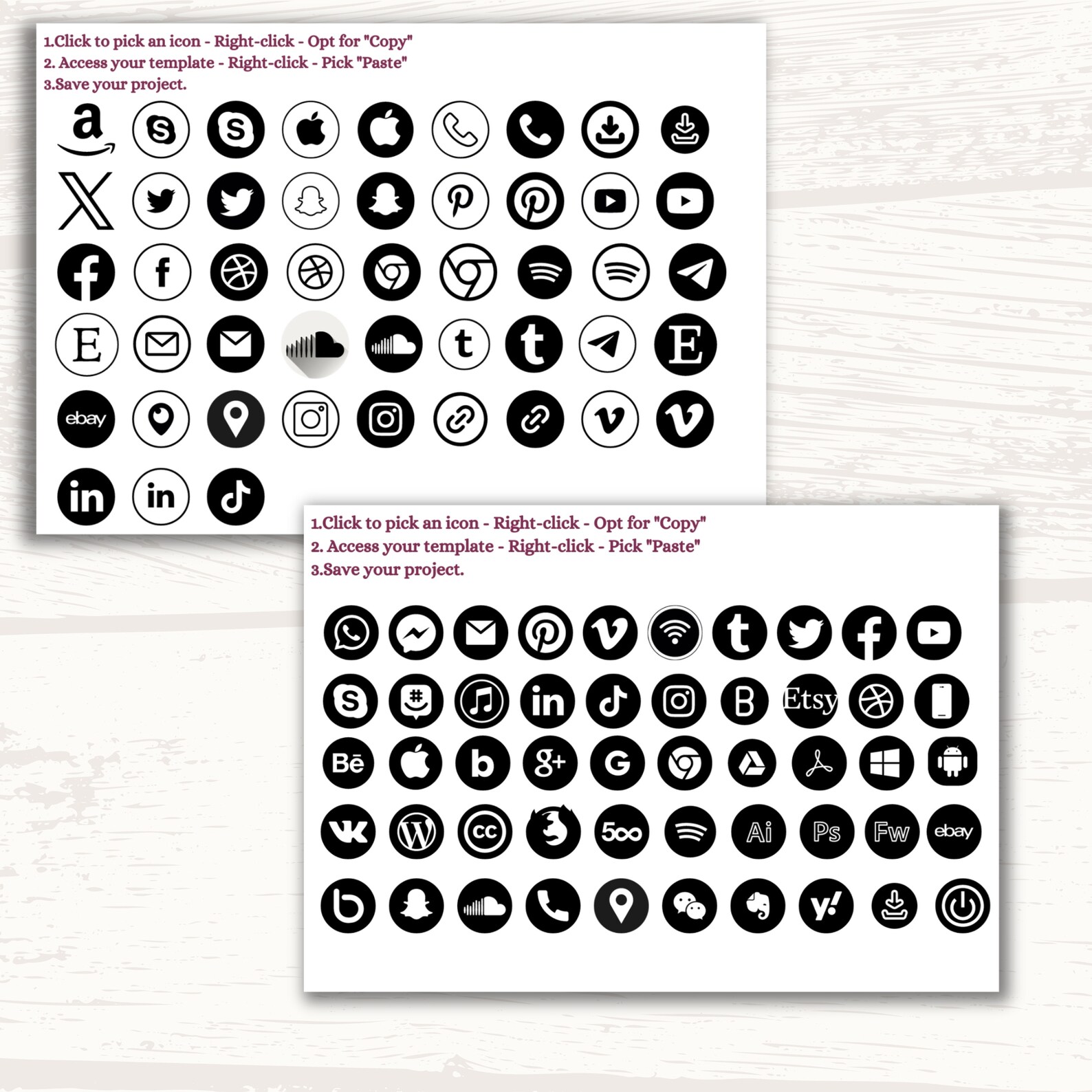 Florist Order Form Template: Editable Flower Invoice (canva) - Etsy
